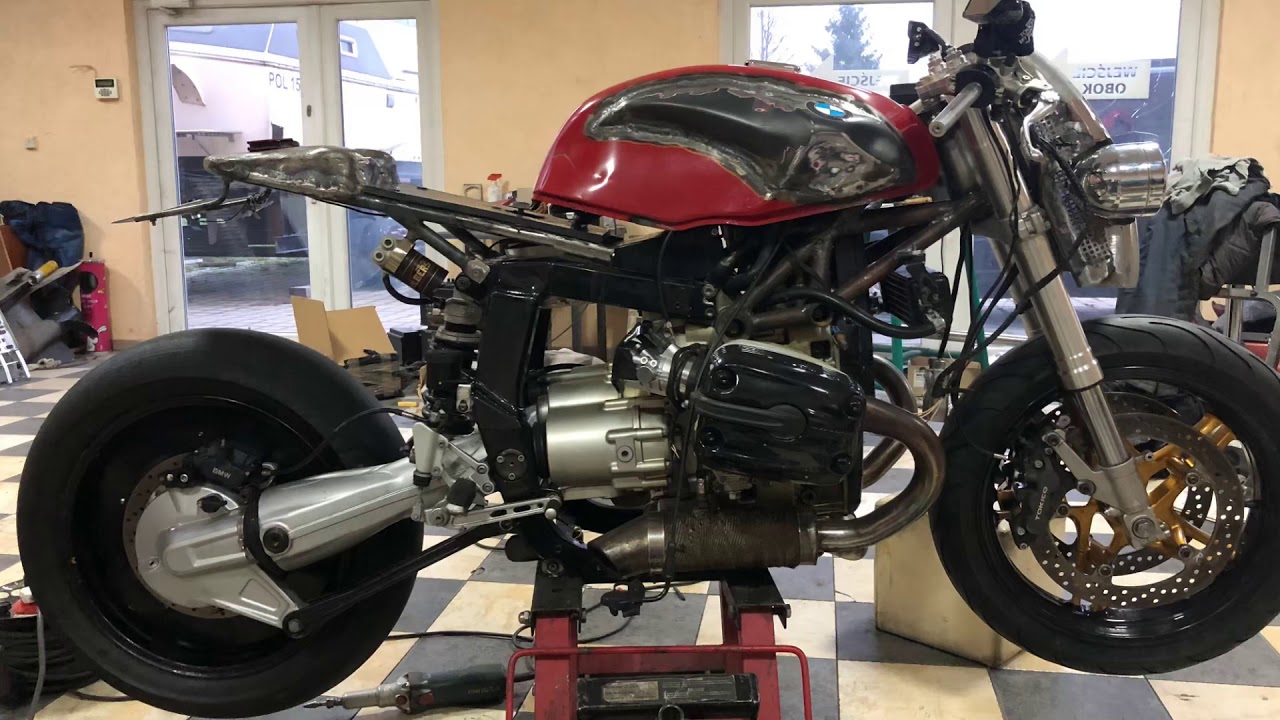 Bmw R1100S Cafe Racer - YouTube