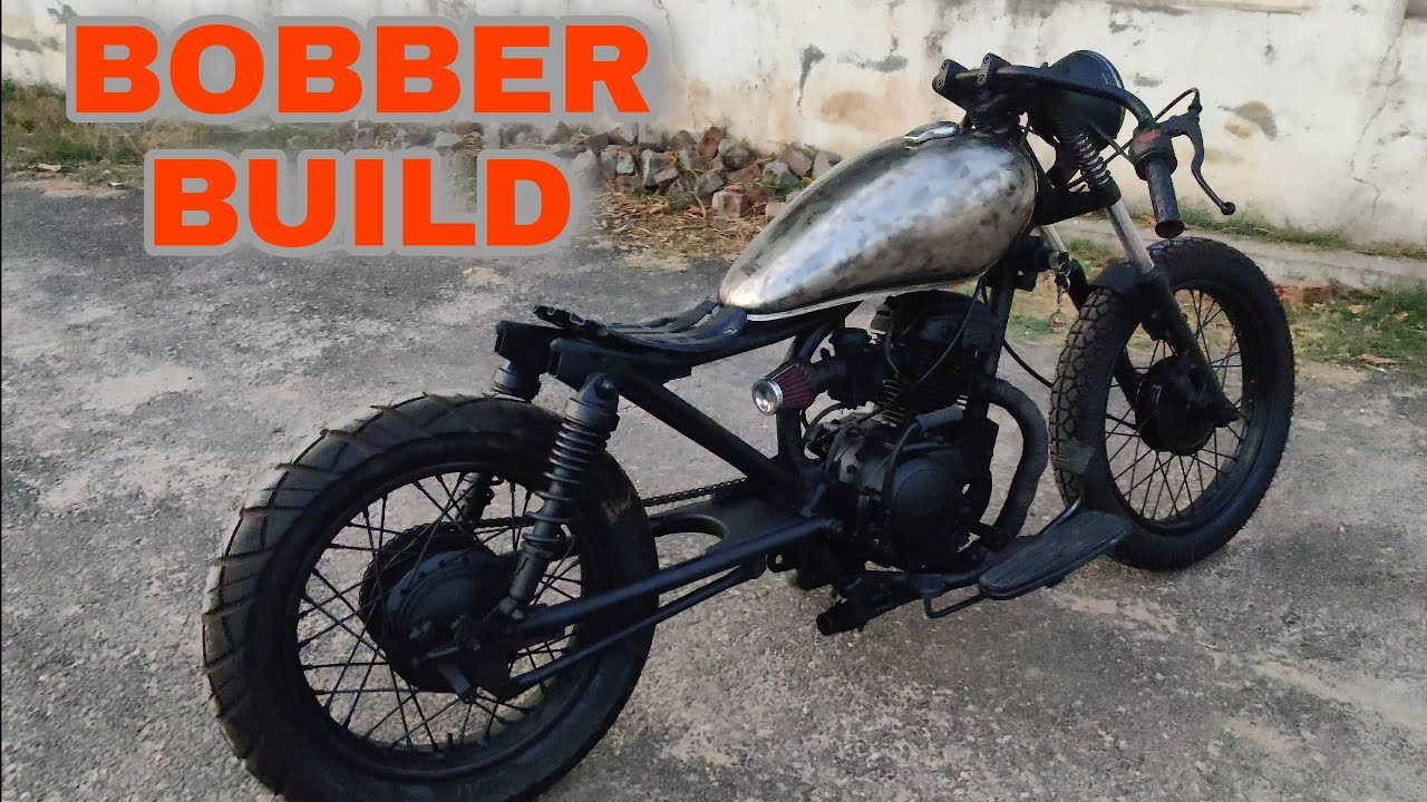 Yamaha Bobber build in 10 minutes. - YouTube