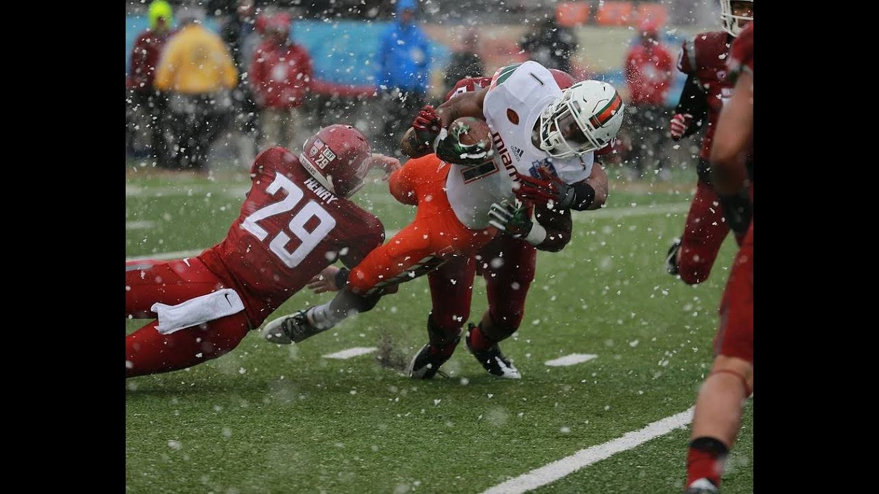 Miami Hurricanes Highlights vs Washington State - YouTube