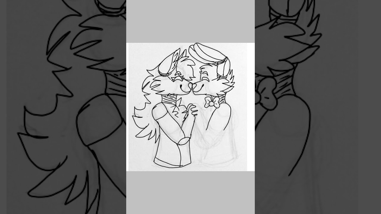 Speedpaint of { Ellen Calixto x old bonnie } - YouTube