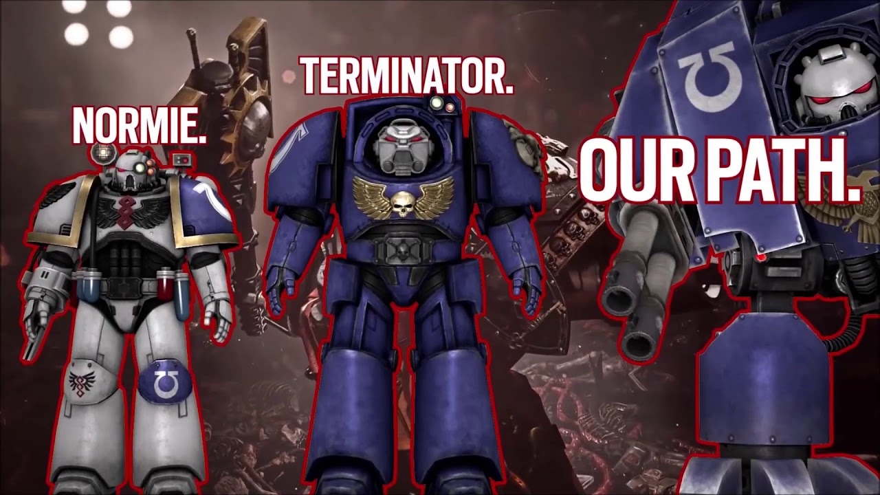 It's Russian Badger's But Only Warhammer 40k Voice Lines - YouTube