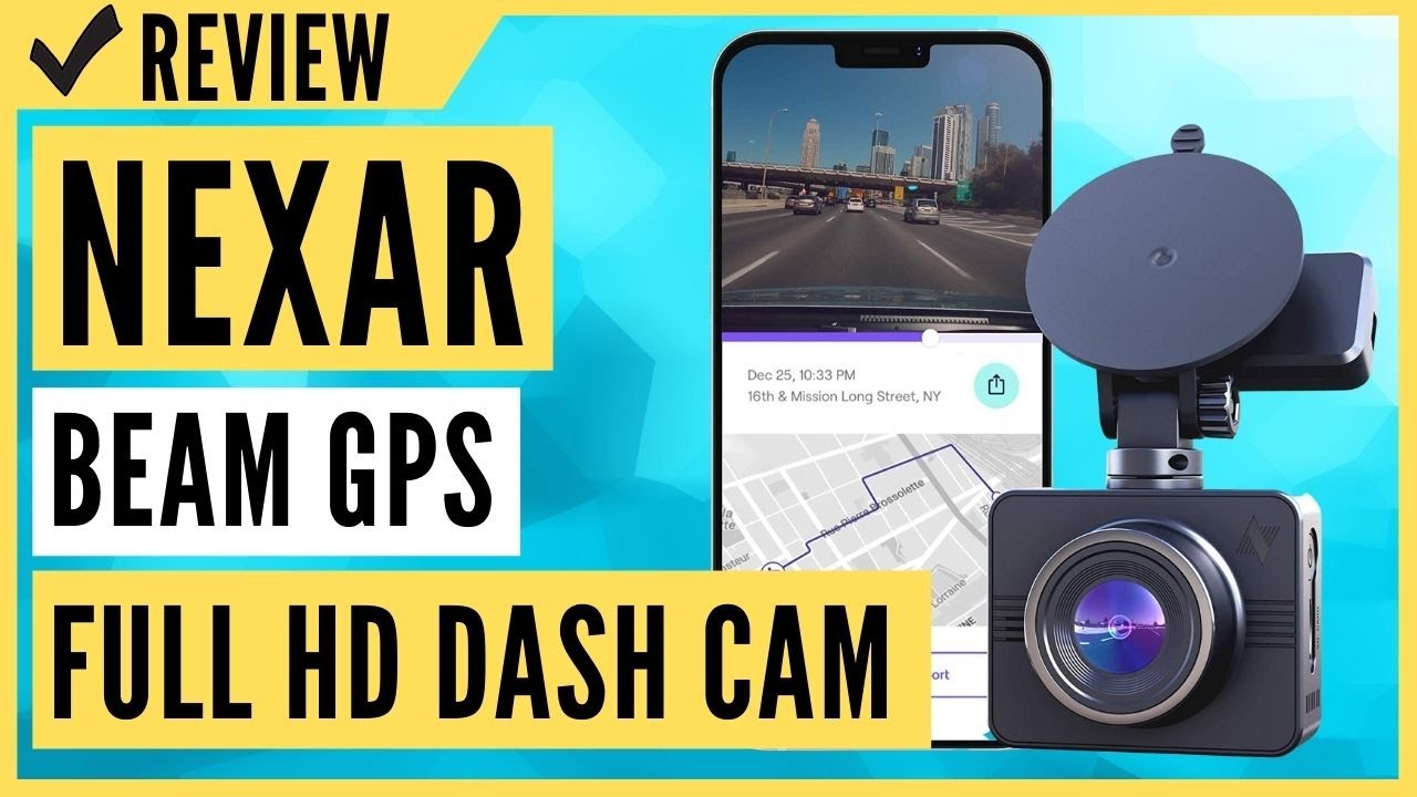 Nexar Beam GPS | Full HD 1080p Dash Cam | 2021 Model Review - YouTube