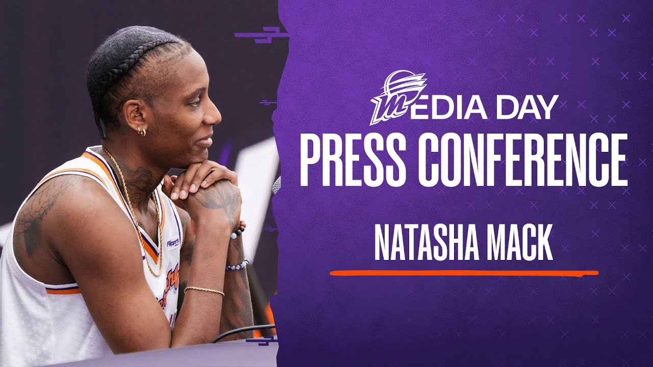 Natasha Mack Press Conference | Phoenix Mercury Media Day 2025 - YouTube