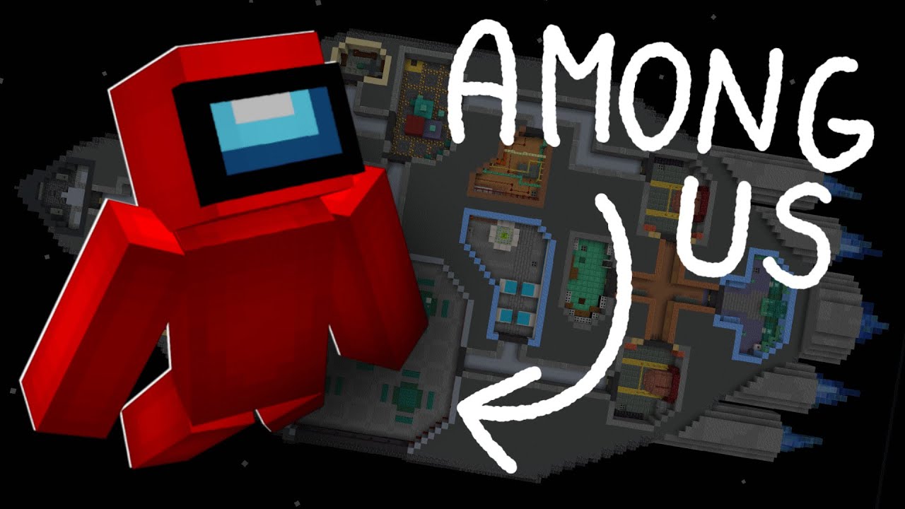 I Built Working Among Us in Minecraft - YouTube