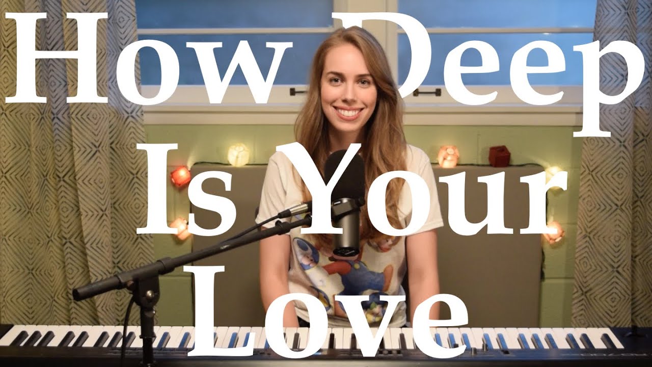 How Deep Is Your Love (Bee Gees) - Cover by Allie Farris - Live Take ...