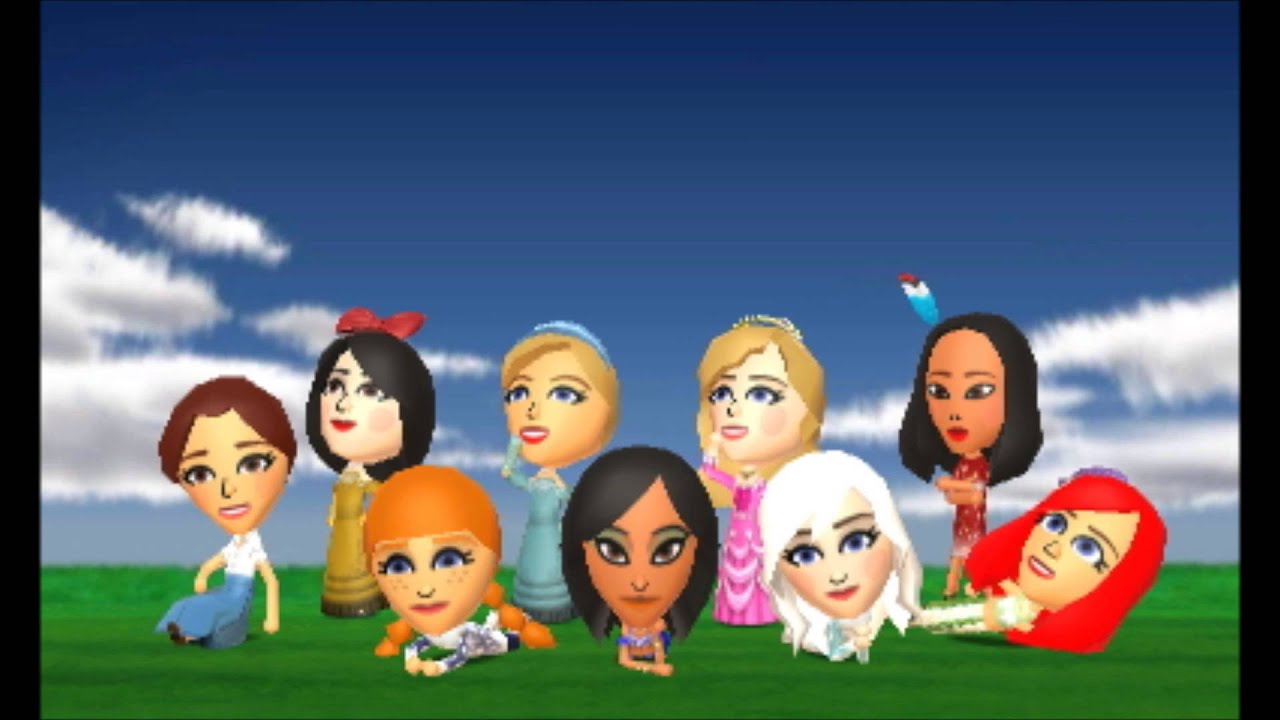 Tomodachi QR Codes Disney Princesses Video 1 - YouTube