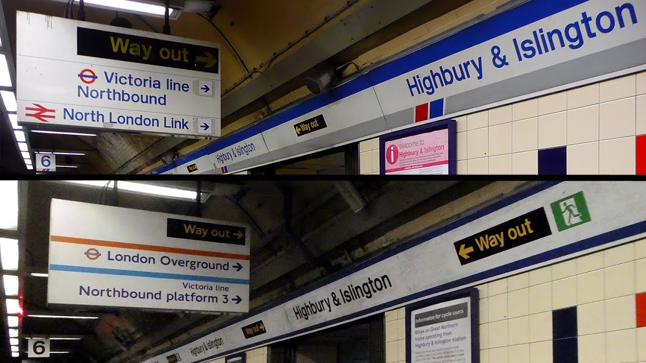 Network SouthEast Signage Is Being Replaced At Northern City Line ...