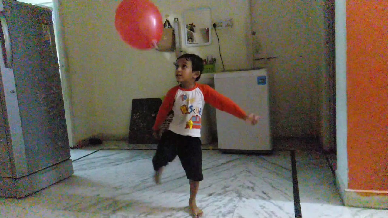Balloon kick - YouTube