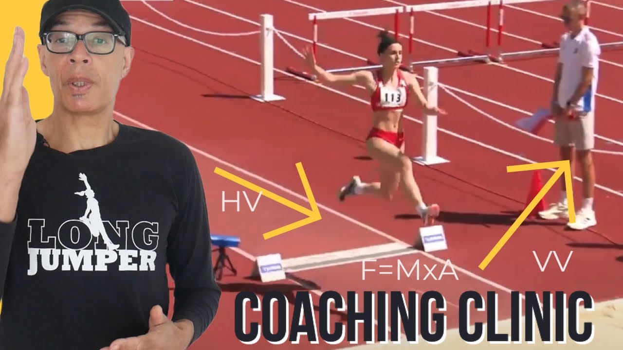 LONG JUMP Coaching CLINIC - take-off height, how to take-off, foot ...