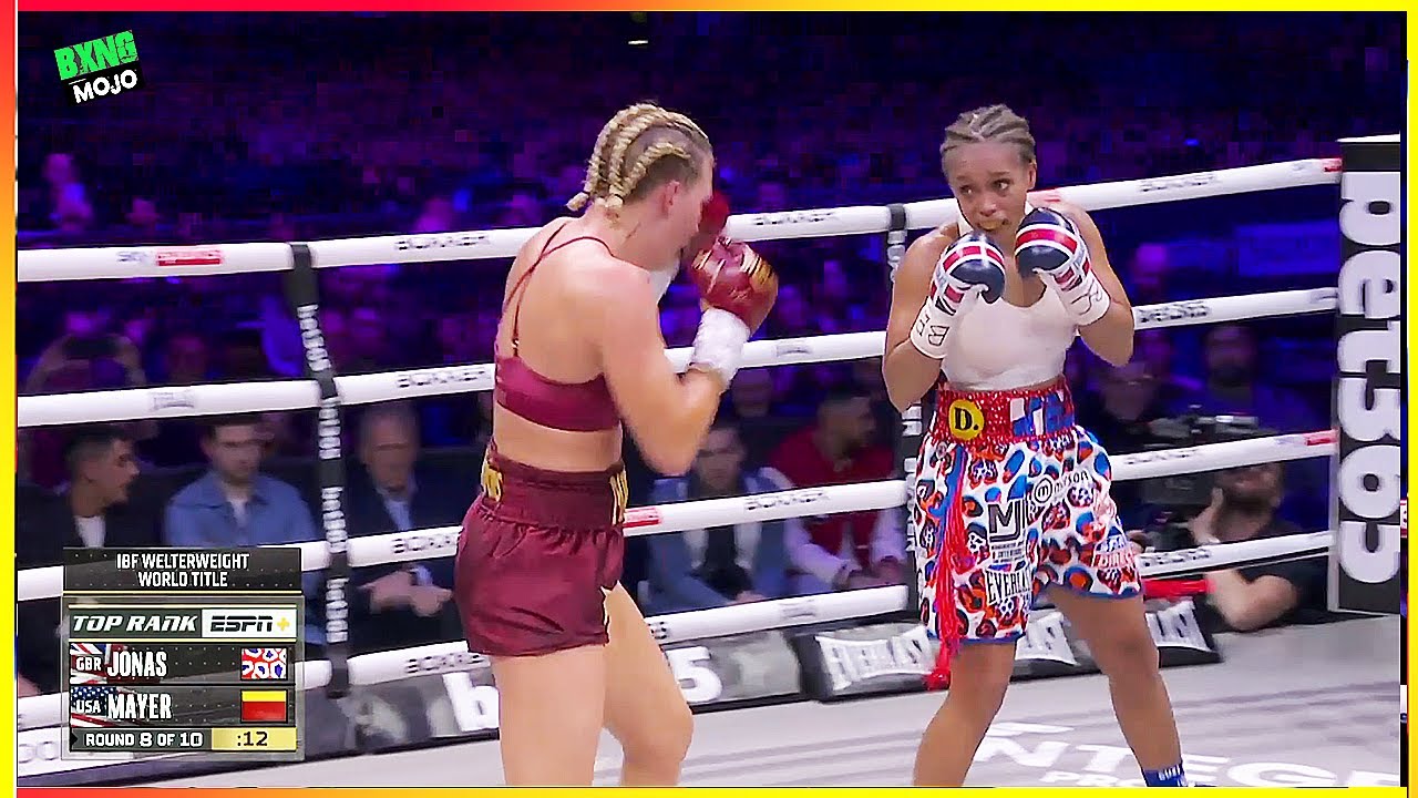 Mikaela Mayer (USA) vs Natasha Jonas (United Kingdom) - Boxing ...