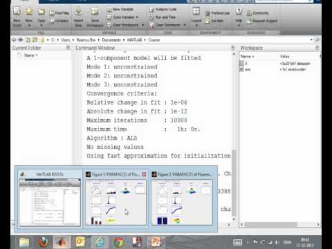 Multi-way analysis. Part 22b.What is good about PARAFAC. MATLAB version ...