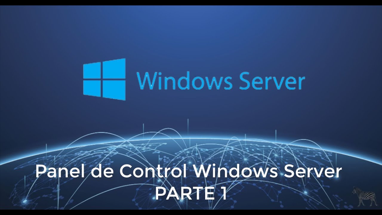 9 Panel de Control Windows Server PARTE 1 - YouTube