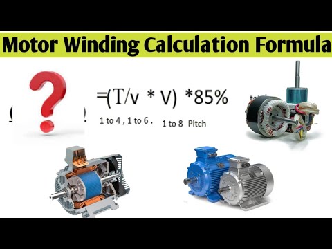 Unlock the Secret to Motor Winding Calculation in Urdu/Hindi - YouTube