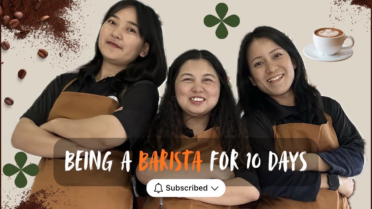 Part 1 | Being Barista for 10 Days | Barista for beginner | 🇧🇹 - YouTube