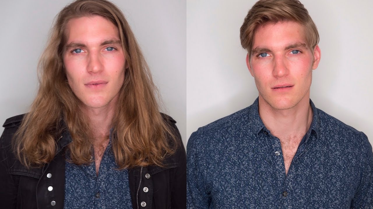 Hair Philosophy New York Men's hair cut - YouTube