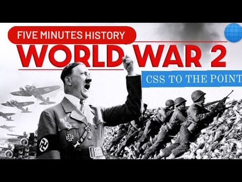 The History of World War II in 6 minutes! #ww2 #worldwar2 #css - YouTube
