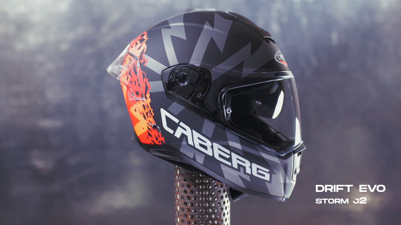 קסדת קאברג דריפט איבו סטורם - Caberg DRIFT EVO Storm J2 - YouTube