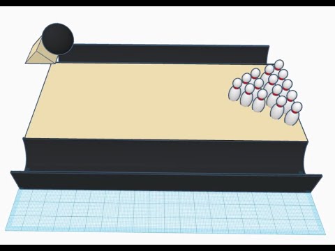 Tinkercad SimLab || Bowling || 3D Tasarım