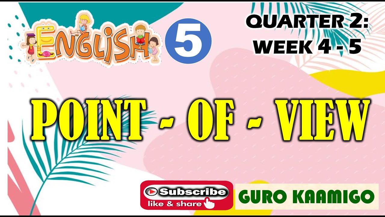 English 4 Quarter 2: Week 4-5 - YouTube