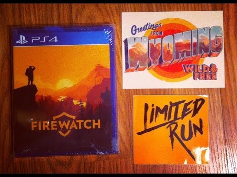 Limited Run Games - PS4 FireWatch Physical Release Playstation 4 - YouTube
