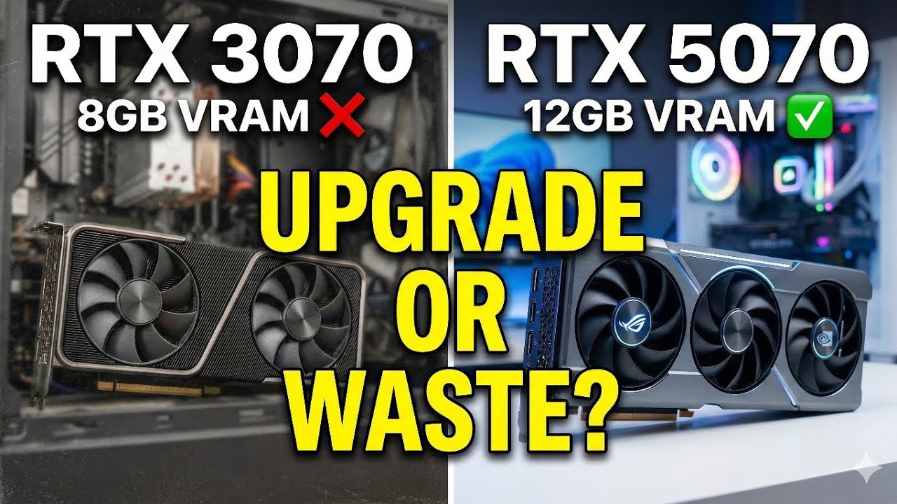 RTX 3070 vs RTX 5070 — Upgrade or Waste of Money? - YouTube