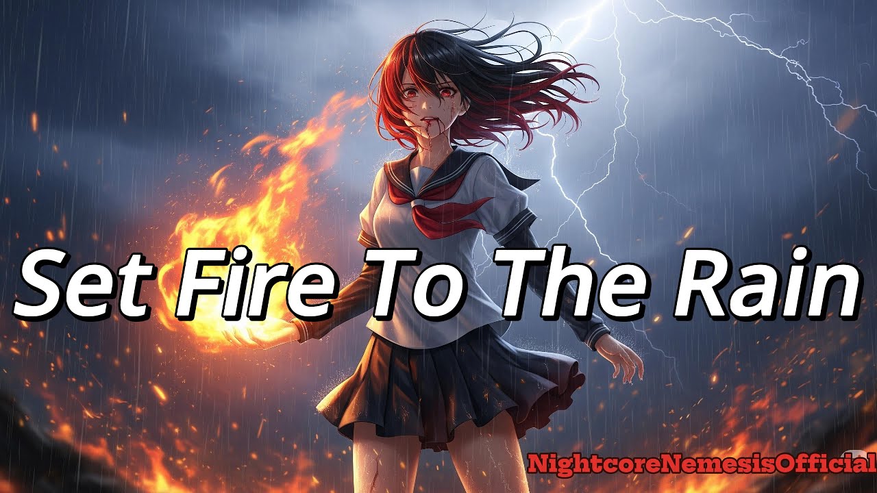 Nightcore - Set Fire To The Rain 🔥🌧️ - YouTube