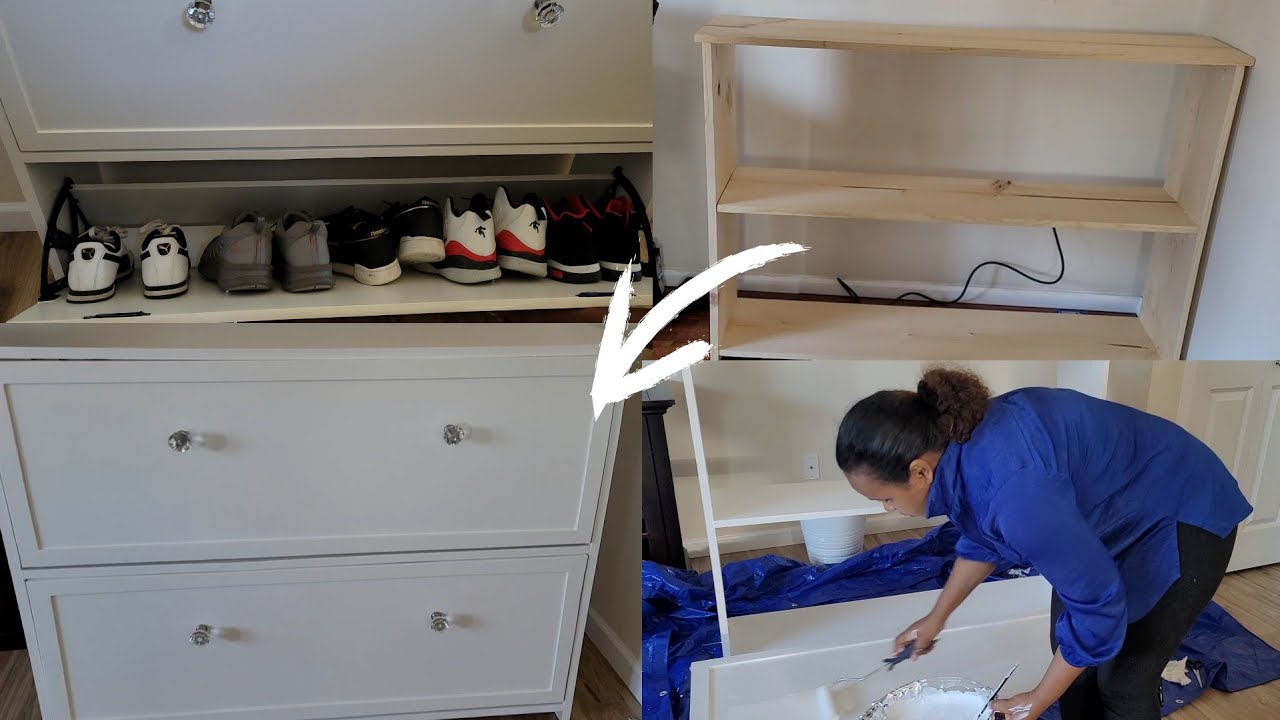 DIY how to make shoe closet👆 ምርጥ የጫማ መደርደሪያ 👈|| በቀላሉ ልንሰራው የምንችል የጫማ ...