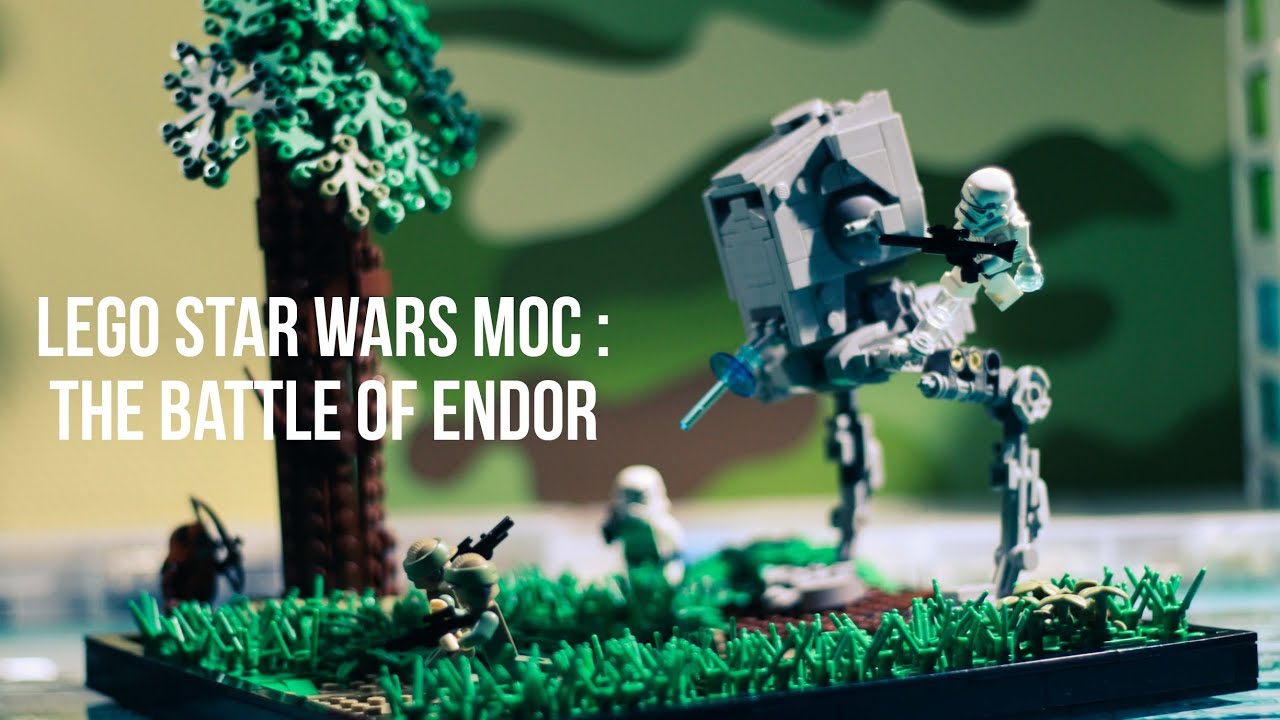 Lego Star Wars MOC : The battle of Endor - YouTube