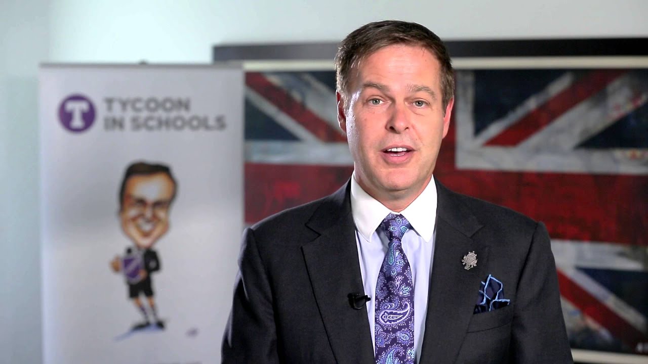 Message from Peter Jones: Tycoon in Schools Start of Trading! - YouTube