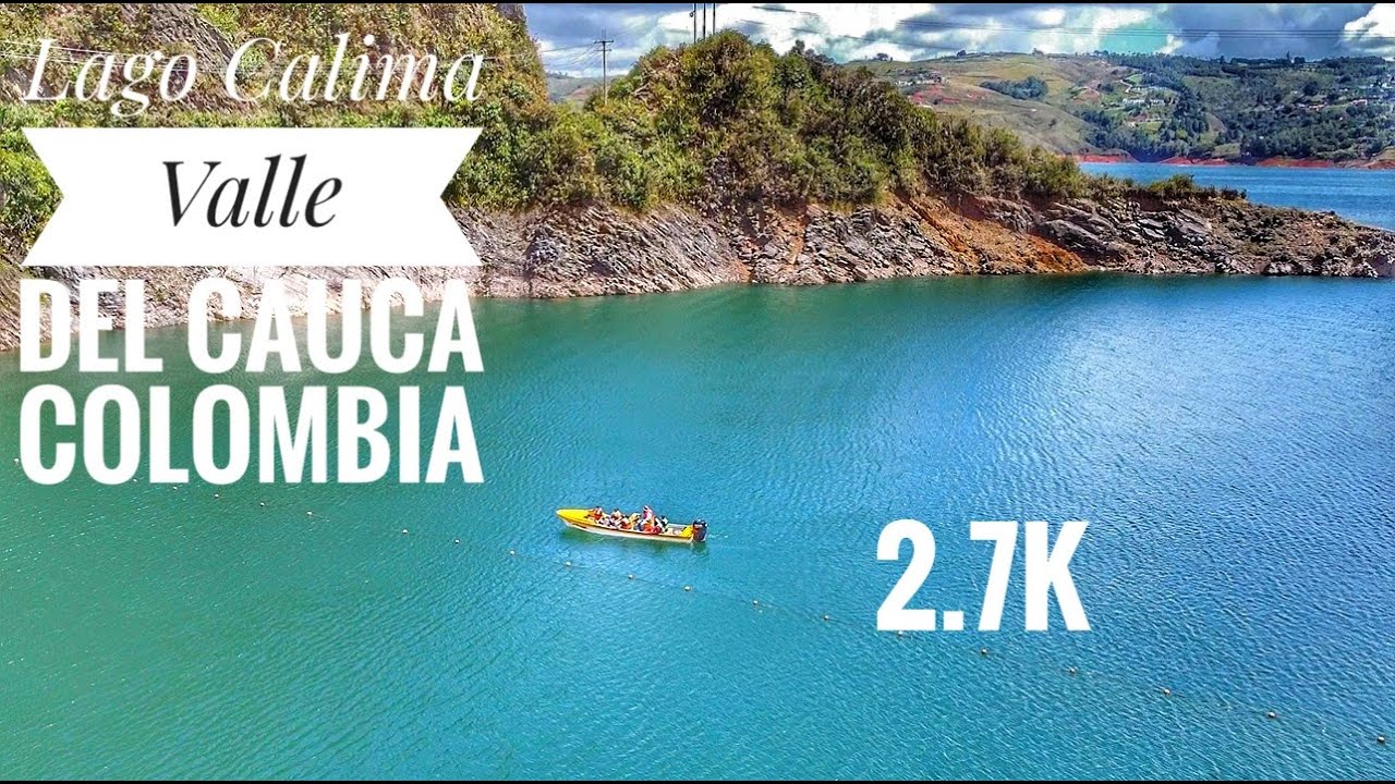 🚣 LAGO CALIMA - desde DRONE🛶 - YouTube