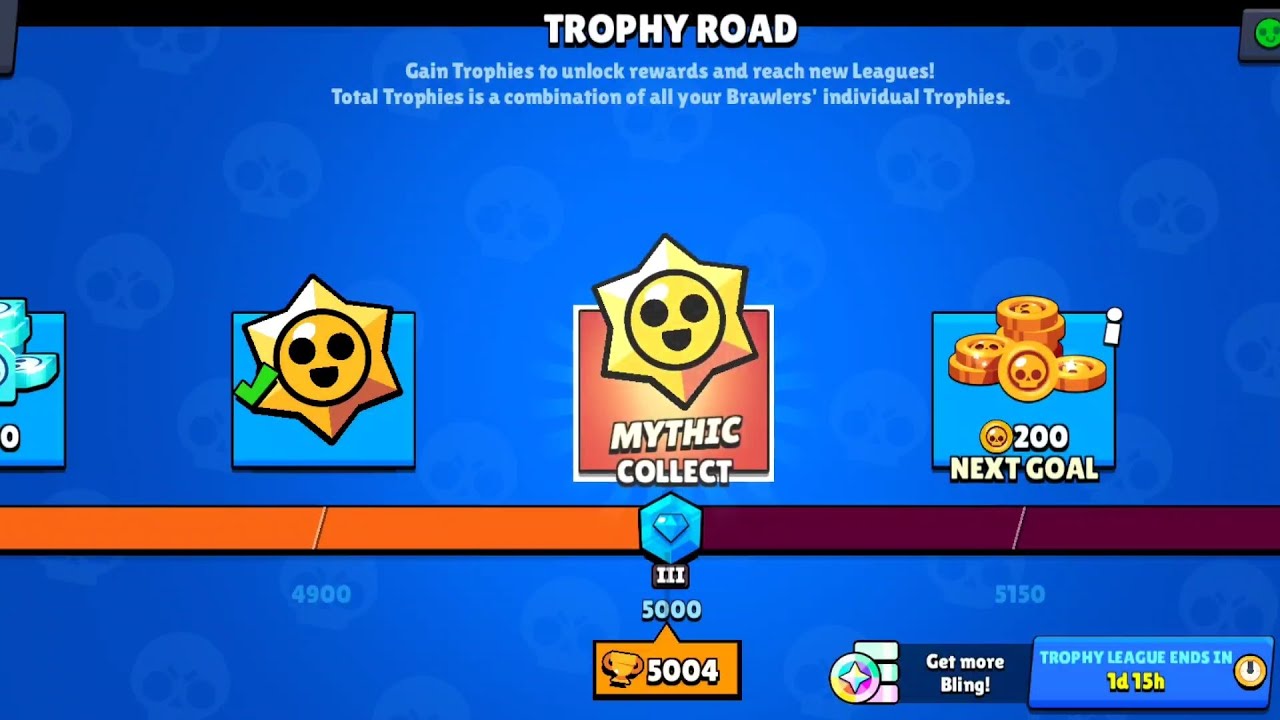 5000 Trophies Brawl Stars - YouTube
