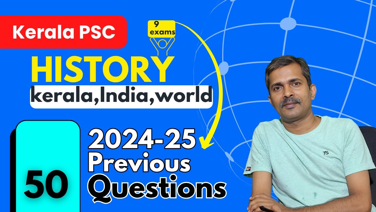History PSC Previous Questions (Malayalam) | India+Keralam+World - YouTube