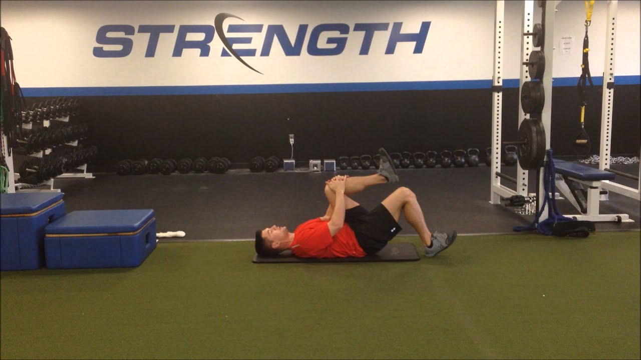 LEG LOCK HIP BRIDGE - YouTube