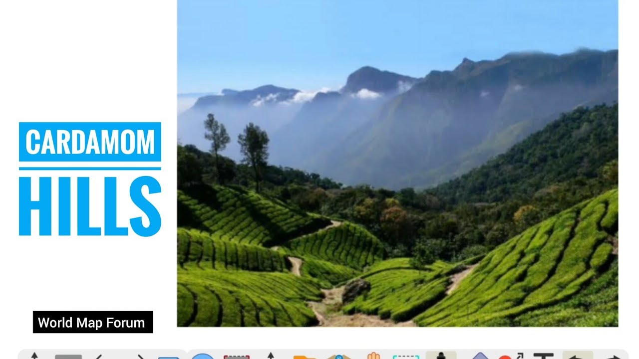 Cardamom Hill Kerala |UPSC |World Map Forum - YouTube