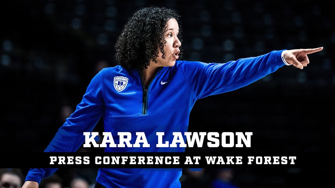 Press Conference (Feb. 13, 2025) | Kara Lawson Recaps Win at Wake ...