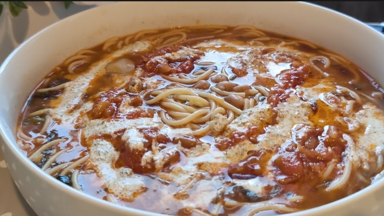 Vegetable Ash Recipe) طرز تهیه آش سبزیجات - YouTube