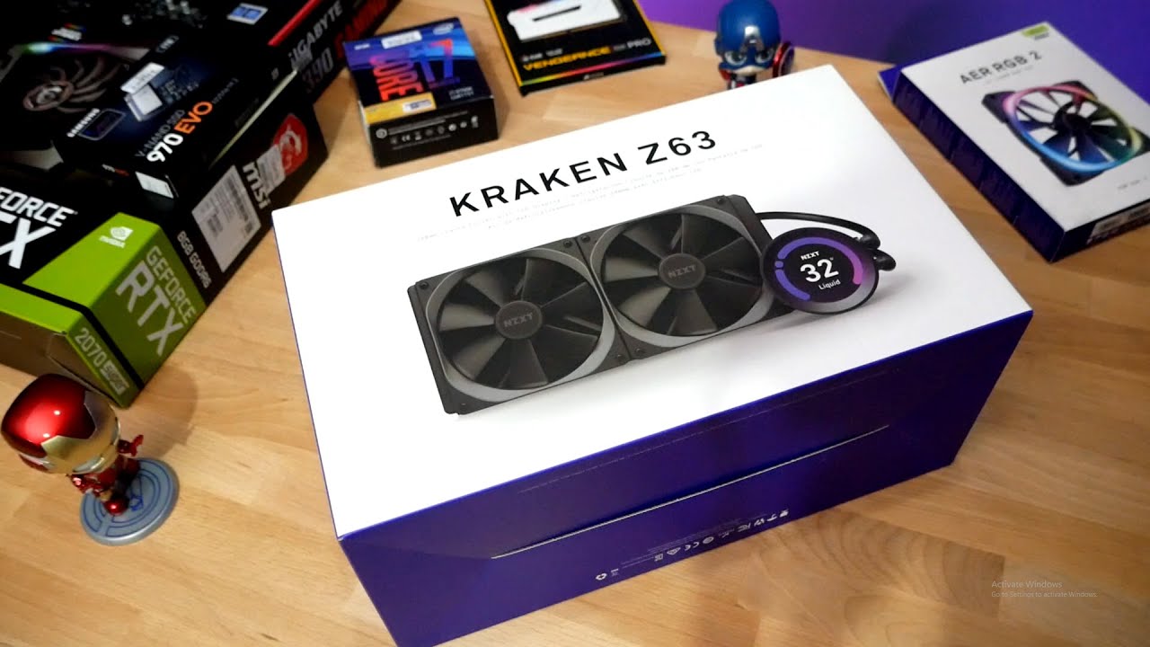 รีวิวชุดน้ำ NZXT KRAKEN Z63 เรียบหรู ระบายความร้อนดี ติดตั้งง่าย โลโก้ ...