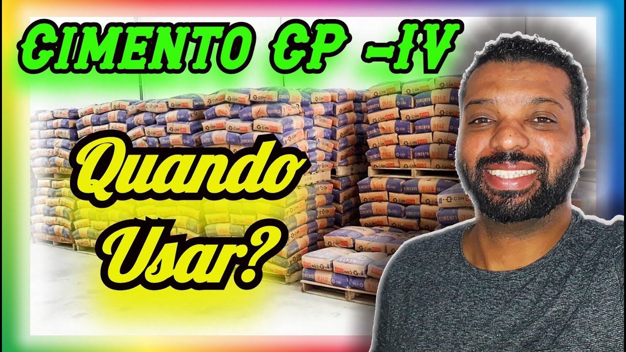 Cimento CP4 - Quando usar? - Construção civil - YouTube