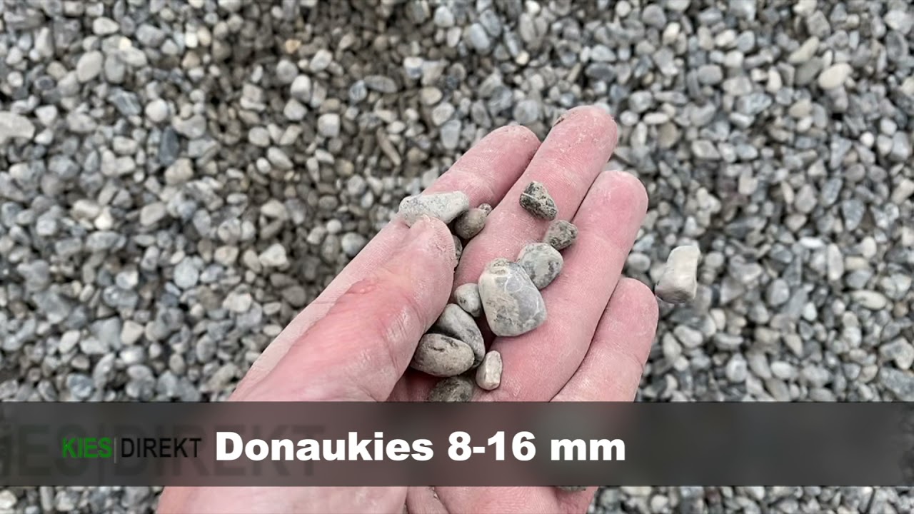 Donaukies 8-16 mm | KiesDirekt.de - YouTube