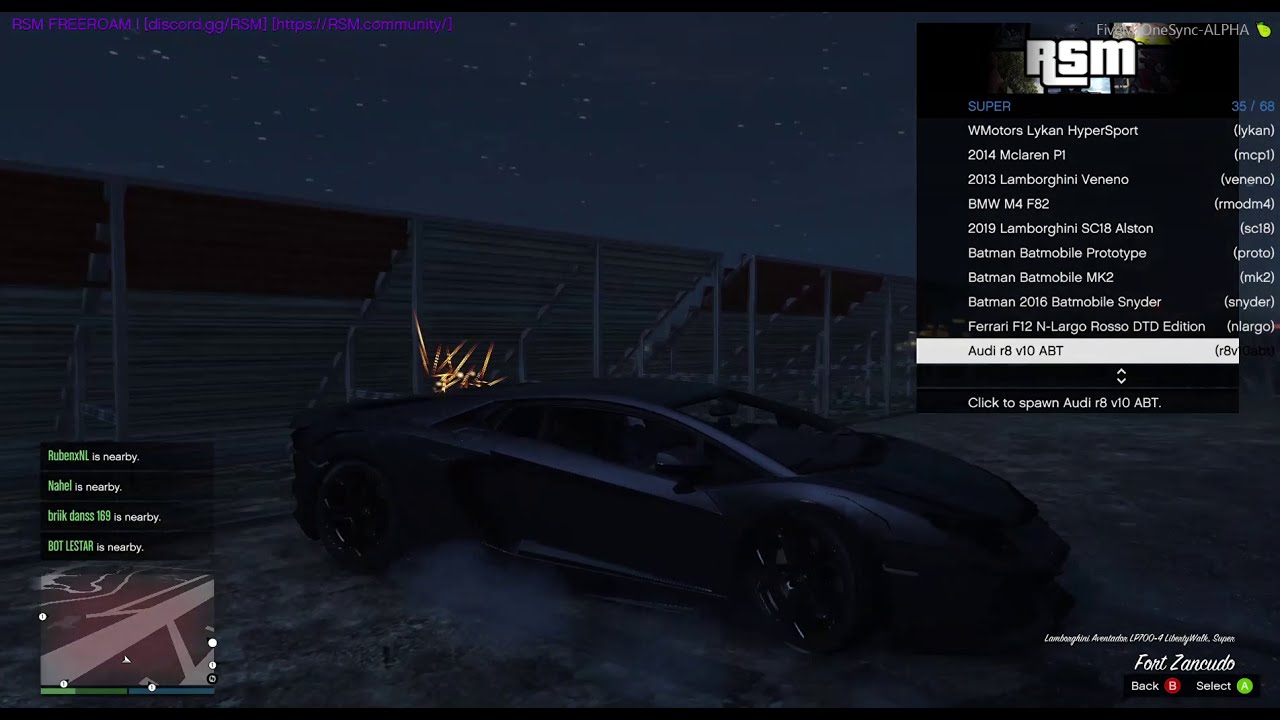 FiveM RSM FREEROAM NOT RP 250+ Custom NPCs 600+ Custom Vehicles 40 ...