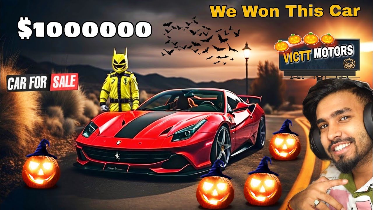 We Won $100000 Dollars 💵 Ferrari from Halloween Special ft ...