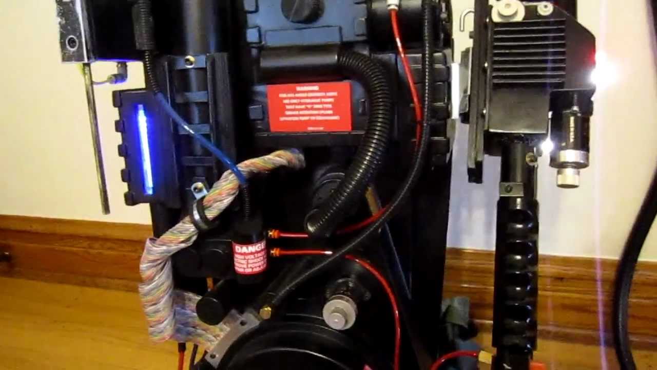 Crix lights and sound kit for Proton Pack. - YouTube
