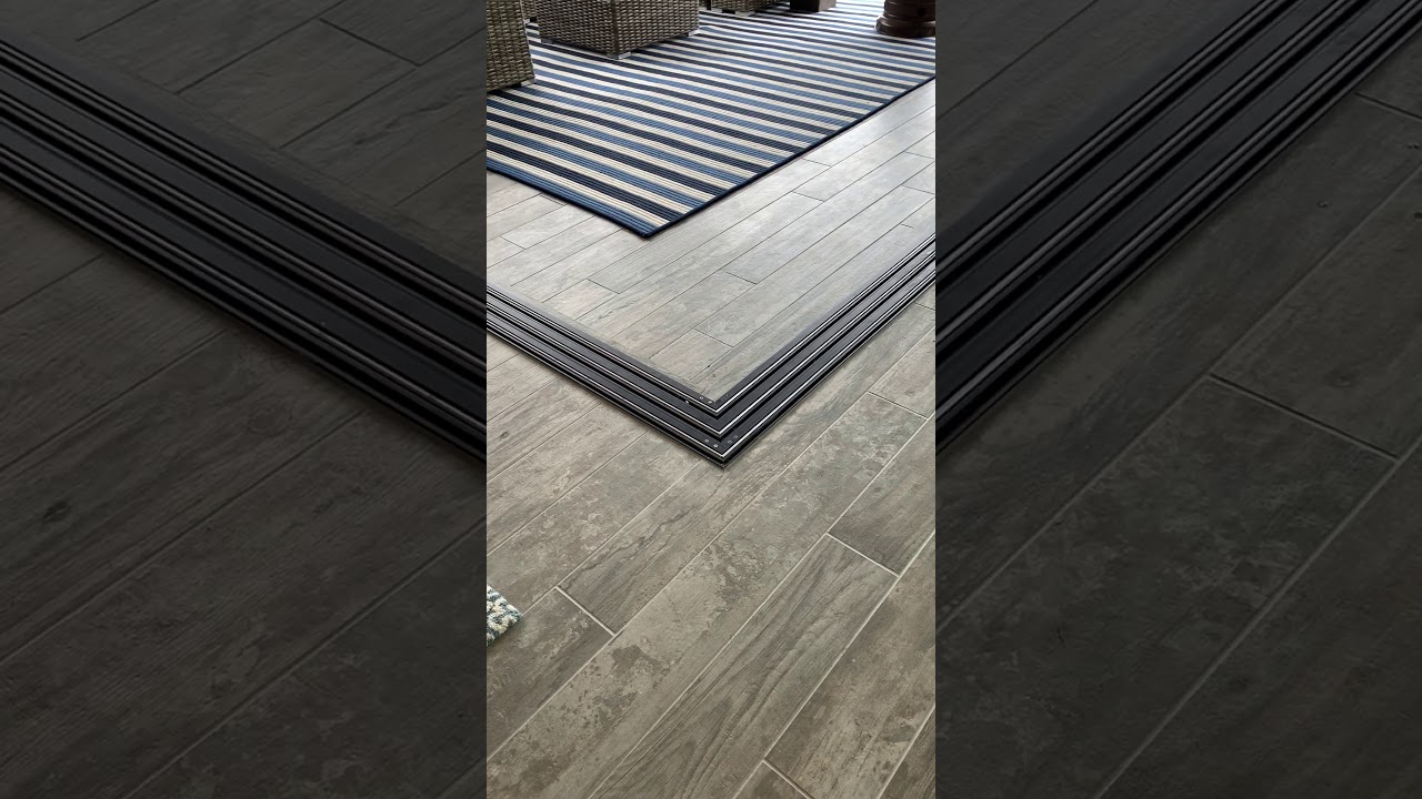 California Room Porcelain Tile Project - YouTube