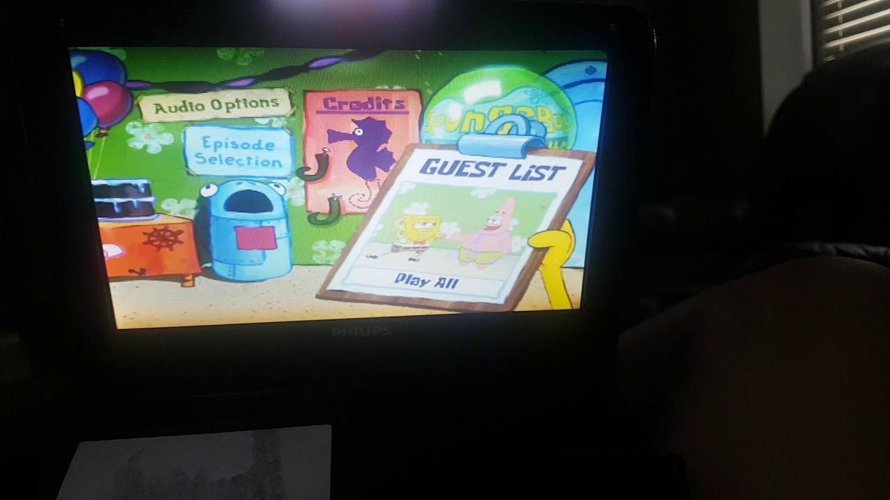 Spongebob Tales From The Deep Dvd Menu