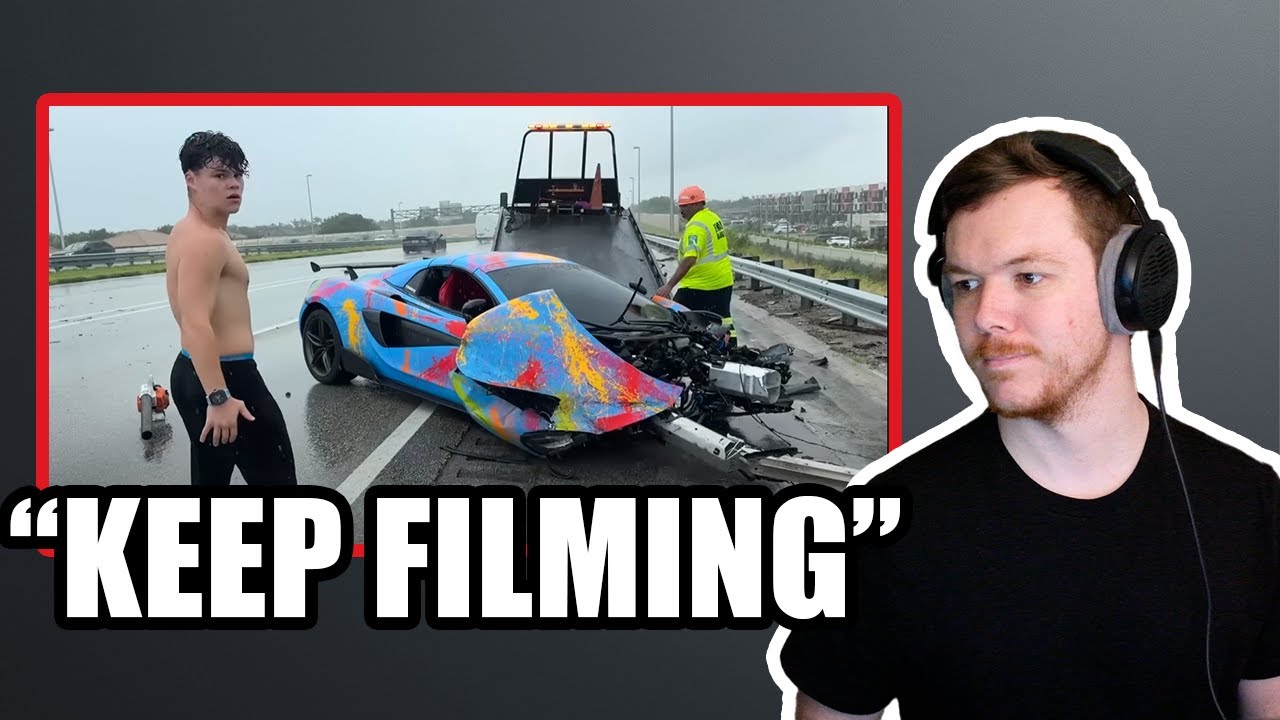 Jack Doherty Crashes McLaren While Streaming | This Is A Problem - YouTube