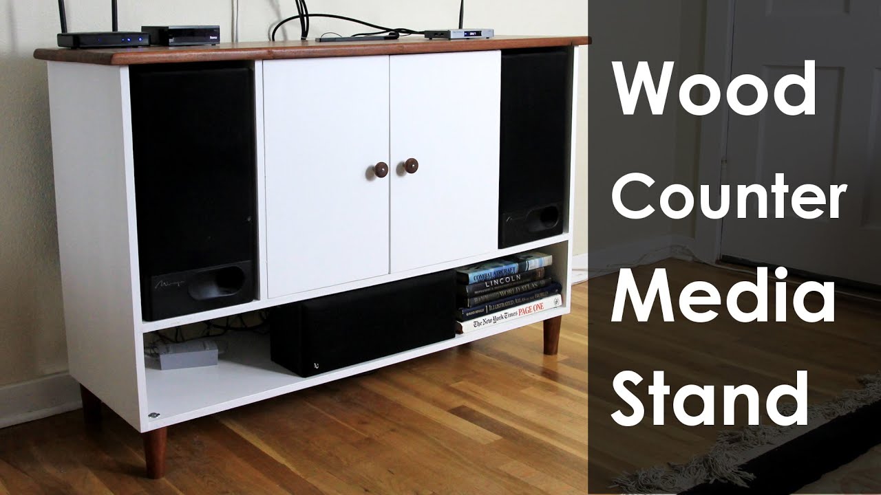 DIY Media Stand | Darbin Orvar - YouTube