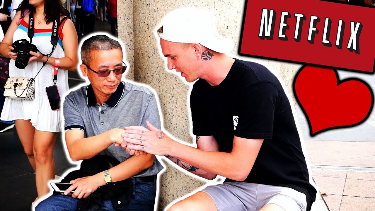 ASKING STRANGERS TO NETFLIX & CHILL ON VALENTINES DAY - YouTube