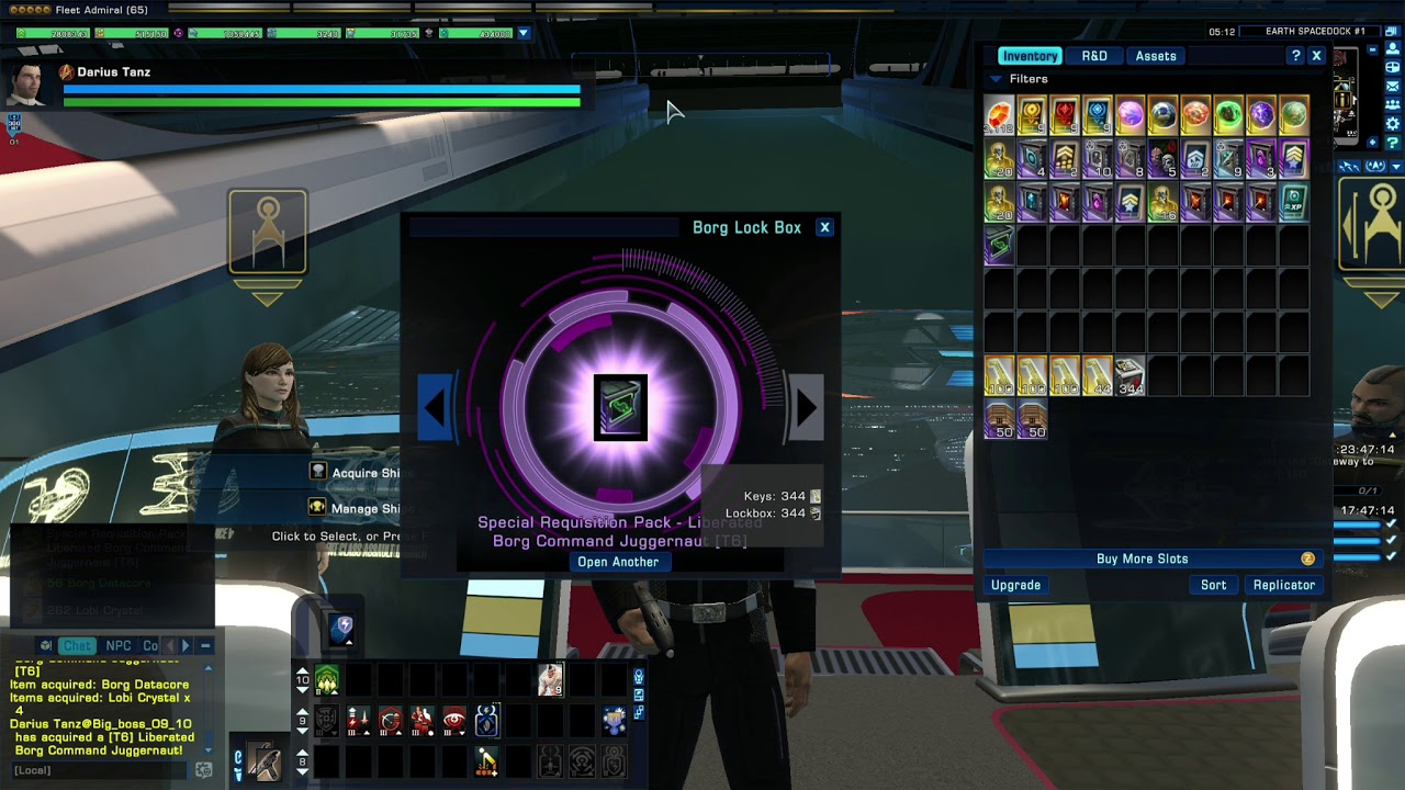 Borg Lock Box - [Opening For Borg Command Juggernaut T6] - (400 Keys ...