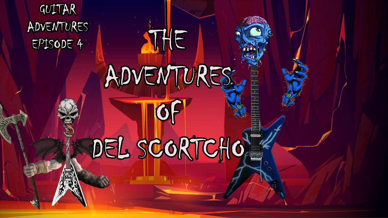 Guitar Wars episode 5 the adventure of Del Scorcho (All music played on ...