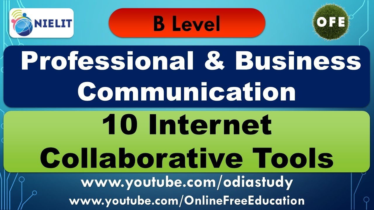B Level - PBC 10 Internet Collaborative Tools - YouTube